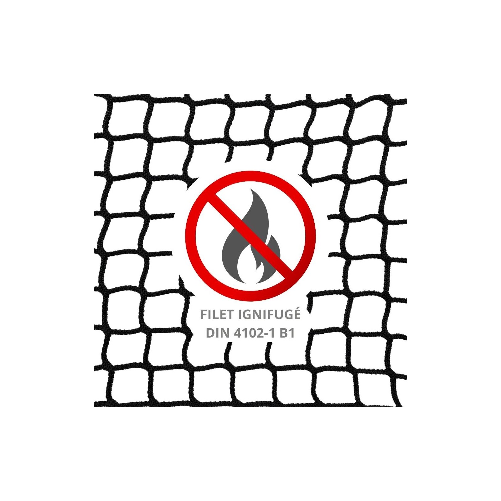 Flame retardant net - Diamond
