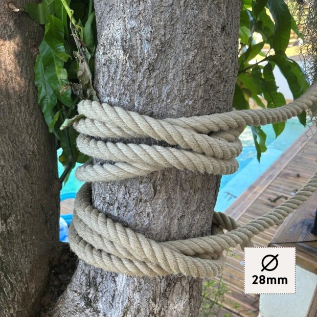 Synthetic hemp rope 4mm to 46mm