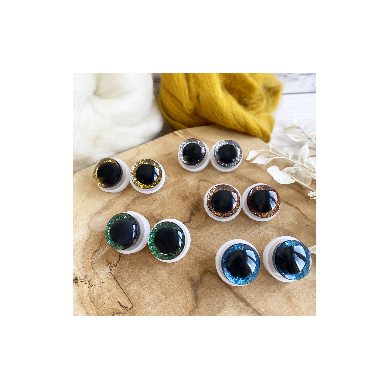 Owl’s eye - Set of 2