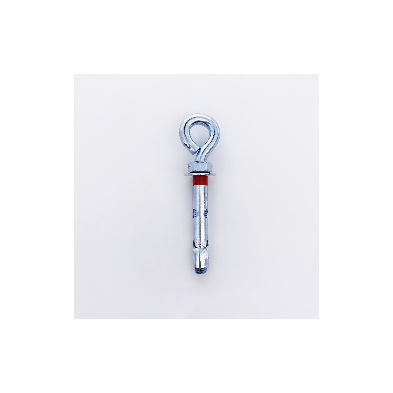 Anchor bolt with closed hook