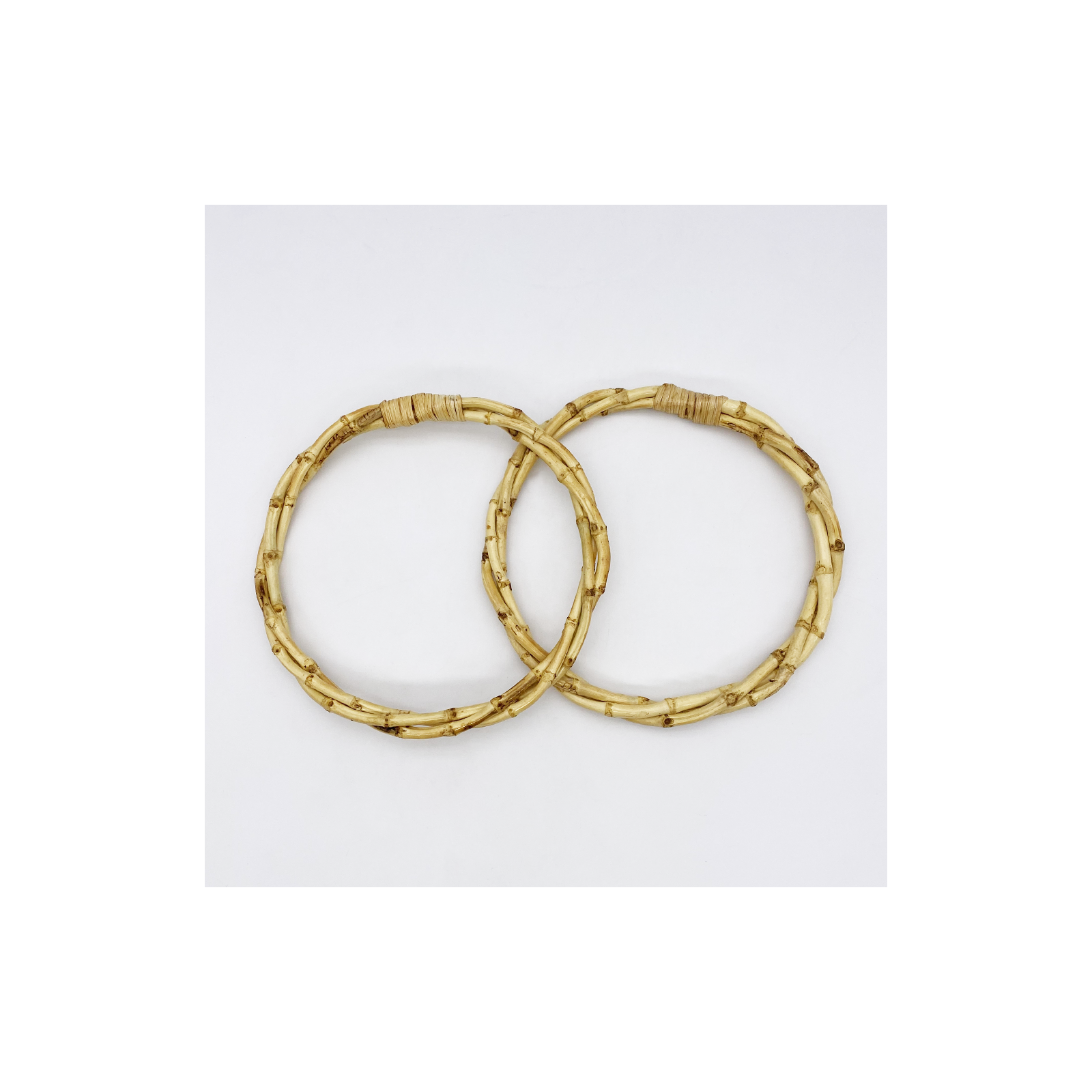 Bamboo handles - Set of 2